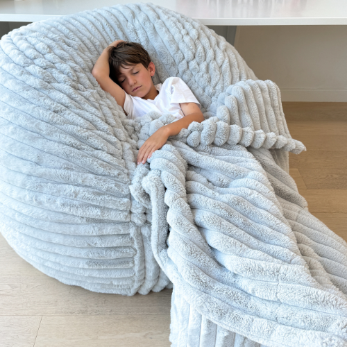 Cosy Cloud (M) ~ White Ribbed – Comfort Cloud