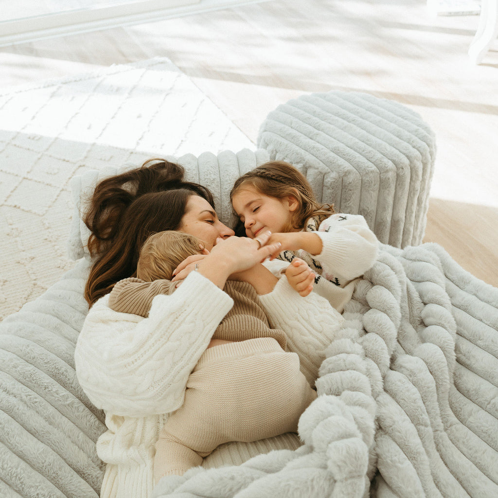 Crash Cloud ~ White Ribbed – Comfort Cloud